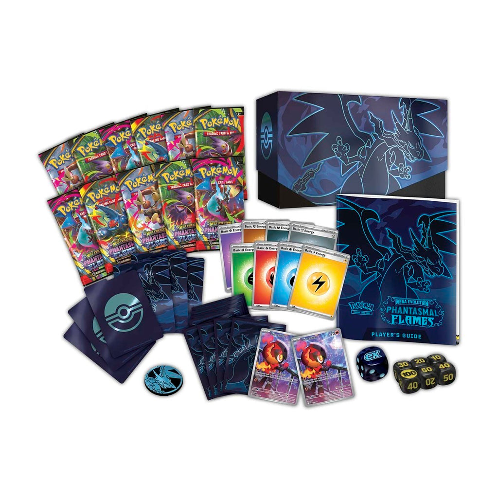 Mega Evolution Phantasmal Flames POKEMON CENTER Elite Trainer Box ...